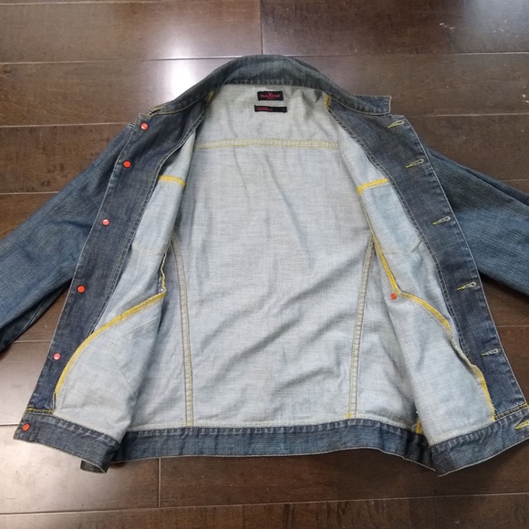 Marc Ecko | Jackets & Coats | Marc Ecko Blue Jean Jacket | Poshmark